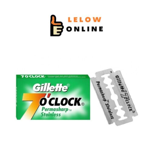 Gillette 7 O' Clock Permasharp DE Shaving Blades 10N - Lelow Online